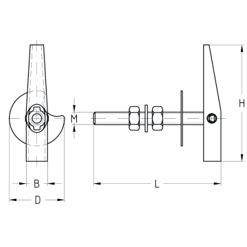 MÜPRO | Segment basculant M6/100