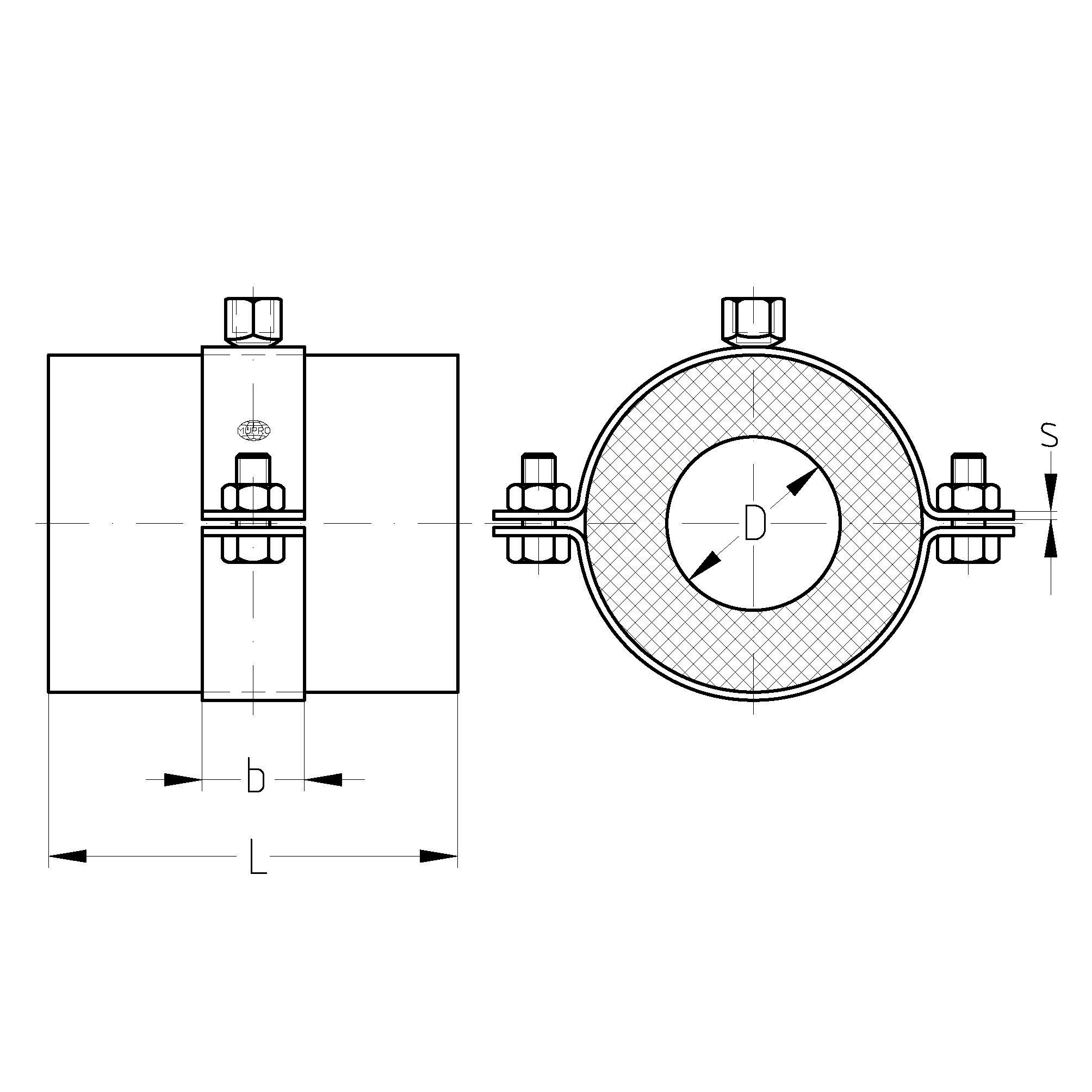 MÜPRO | Collier coquille KOOLTHERM® M1
