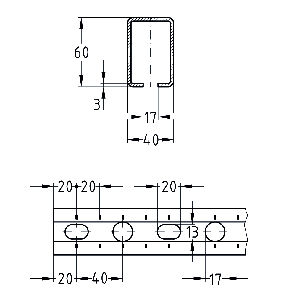 MÜPRO | Rail d’installation MPC